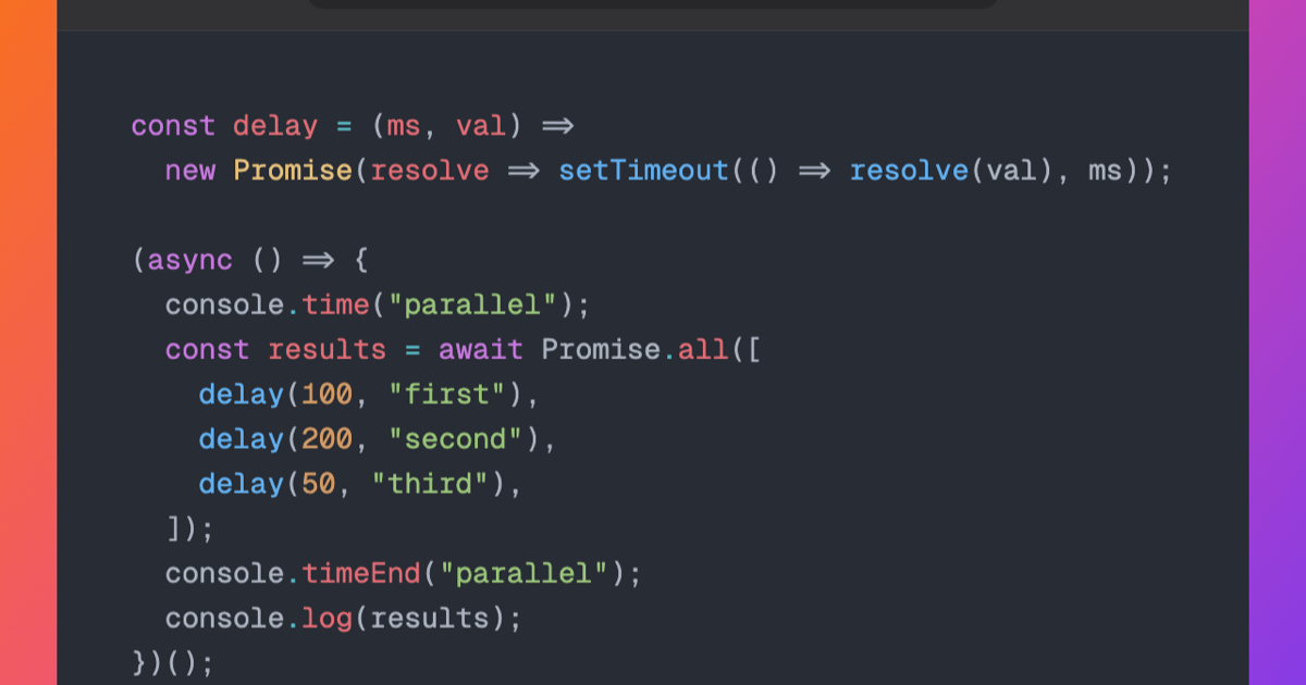 JavaScript Playground Online — Run JS & TypeScript Instantly | TryJS